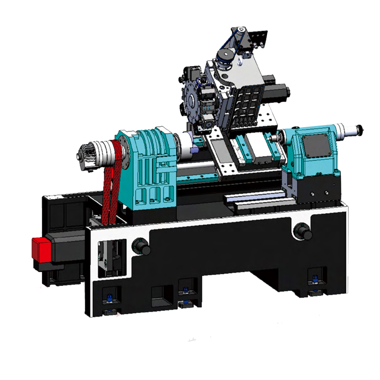 High Precision CNC Lathe with Wire Rail Inclined Bed from China manufacturer - Hannover Machine Tool