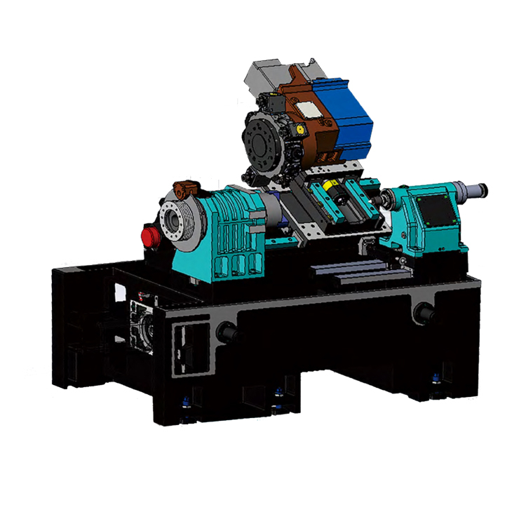 High Precision CNC Lathe with Wire Rail Inclined Bed from China ...